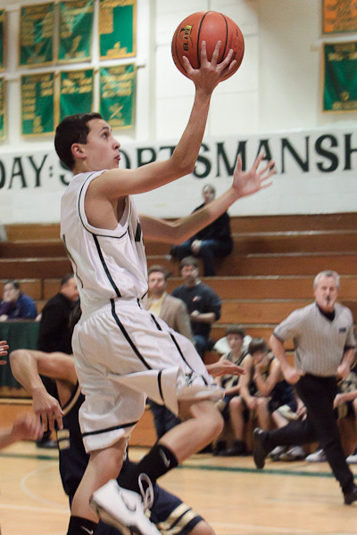 Boys JV Basketball v Auburn Adventist 12/14/2010 First half
