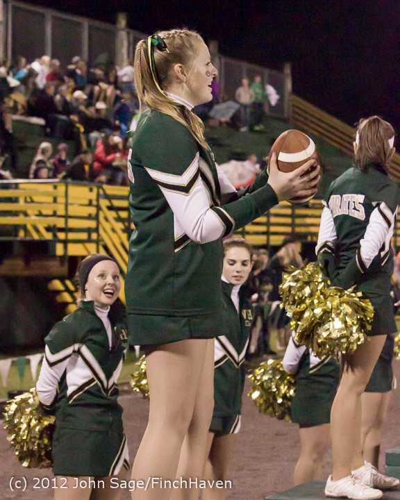 VHS Fall Cheer at Football v South Whidbey 11/02/2012
